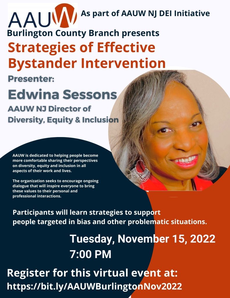 AAUW CALENDAR | Burlington County (NJ) Branch